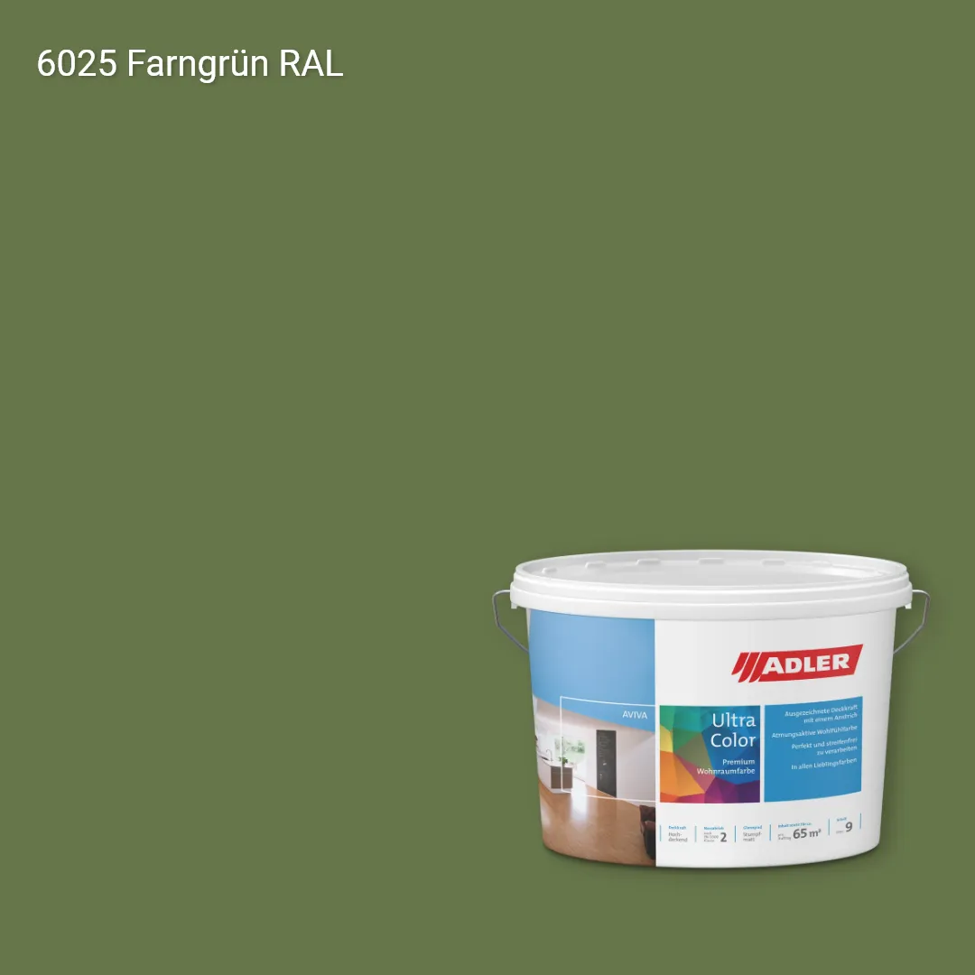 Лівінг Вуд : Aviva Ultra-Color колір 6025 Farngrün RAL